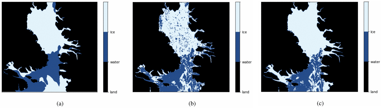 Ice Water Segmentation Using Deep Convolutional Neural Network Based